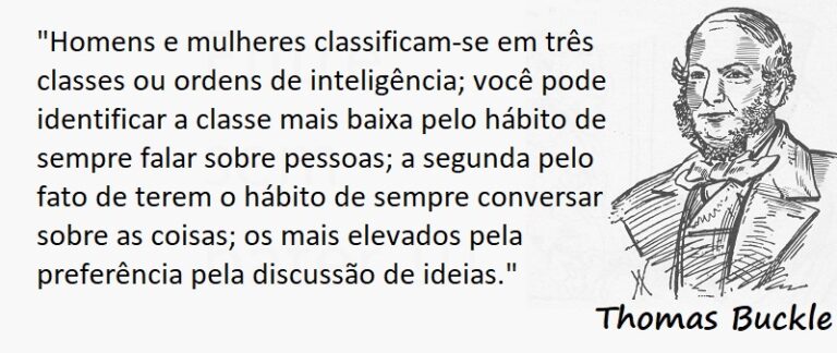 Entre sem bater – Thomas Buckle – Ordem de Inteligência – Blog Prof ...